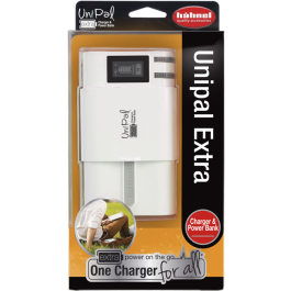 Hahnel Unipal Extra Universal Battery Charger With Built-in Power Bank