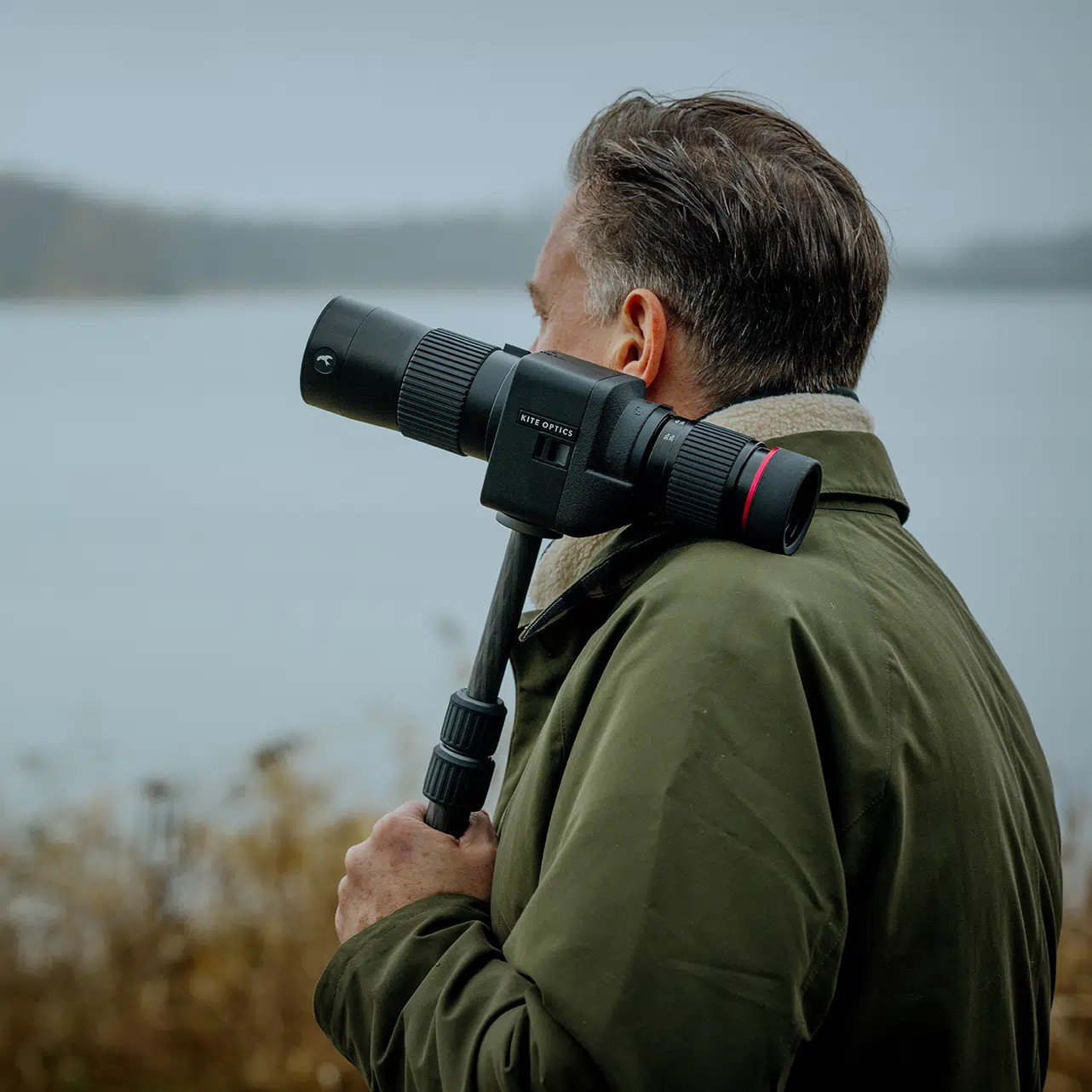 Kite Optics APC Stabilized 60 ED Spotting Scope + 17-35x WA